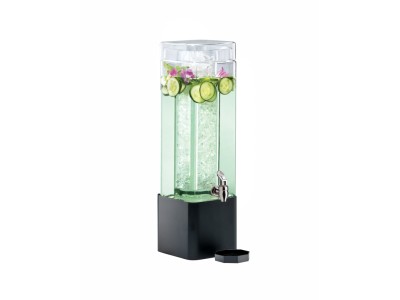 Classic 5 Gallon Acrylic Beverage Dispenser with Infusion Chamber and ...