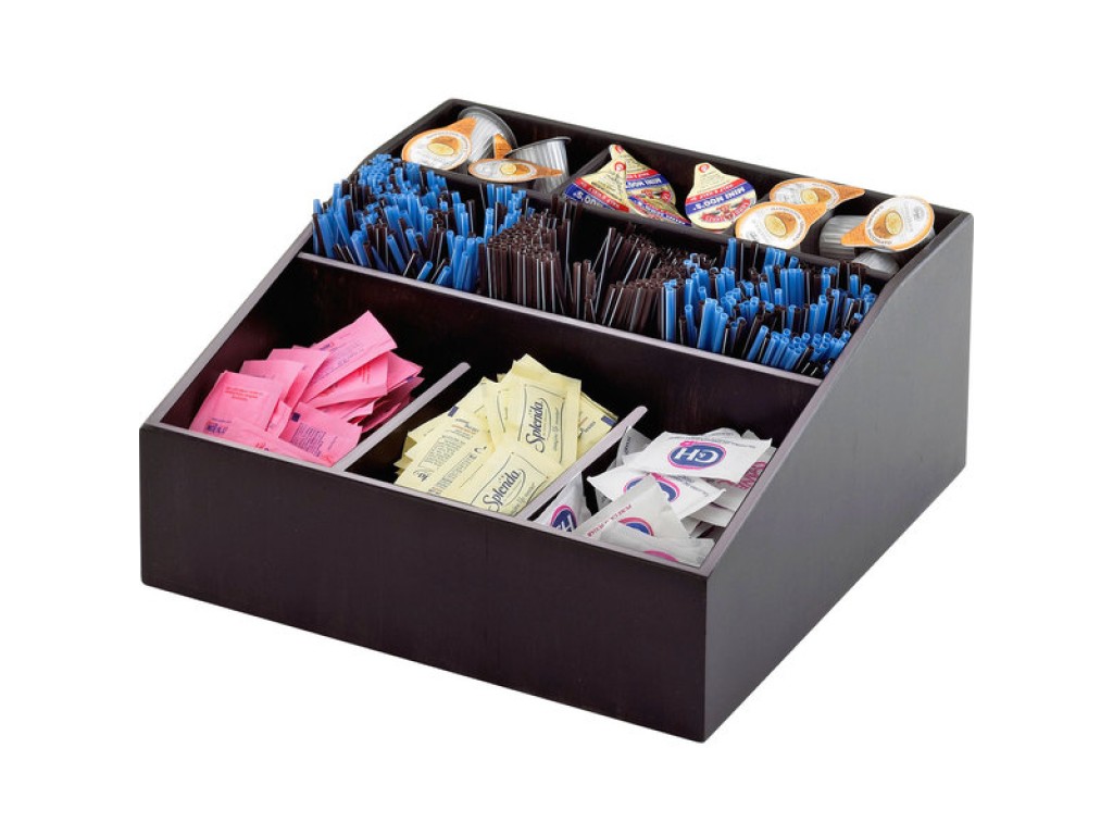 Midnight Multi-Section Condiment Organizer - Cal-Mil