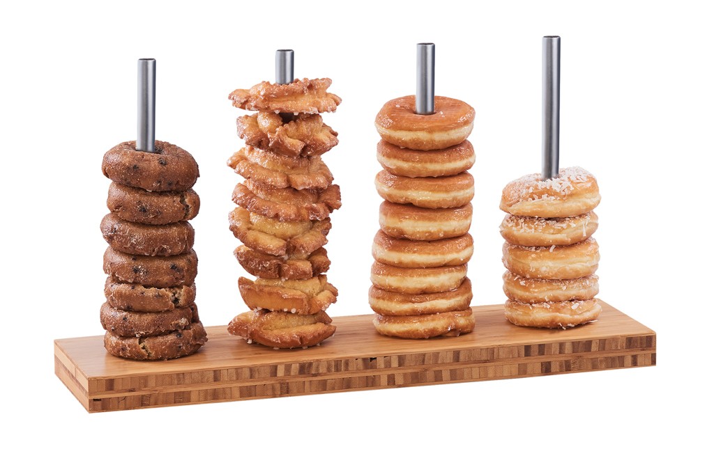 Bamboo Donut/Bagel Holder - Cal-Mil