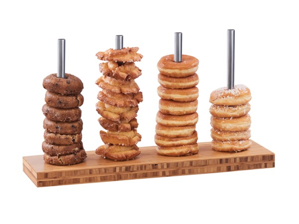 Bamboo Donut/Bagel Holder - Cal-Mil