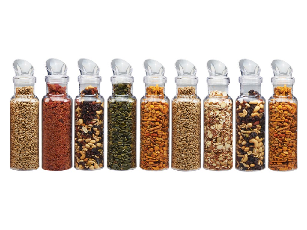 28 oz. Polycarbonate Salad Dressing and Juice Bottle - Cal-Mil