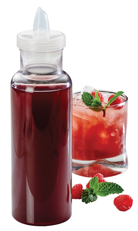 28 oz. Polycarbonate Salad Dressing and Juice Bottle - Cal-Mil