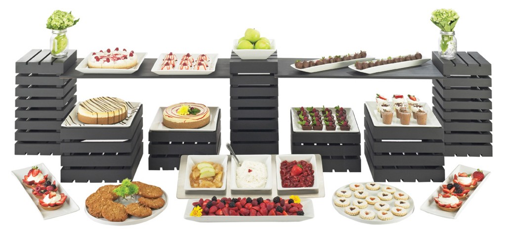 Midnight Square Crate Riser - 9" x 9" x 18" - Cal-Mil