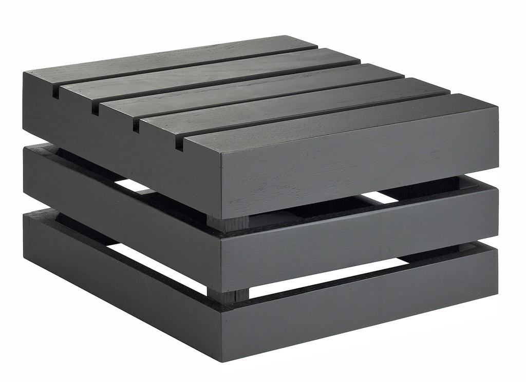 Midnight Square Crate Riser - 12" x 12" x 7" - Cal-Mil
