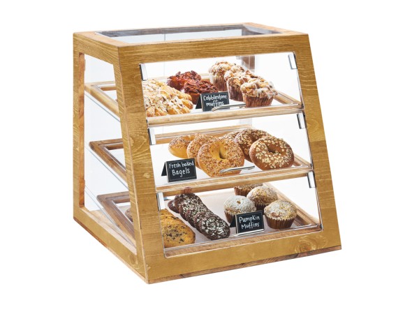 Madera Slanted Display Case - Self Serve - Cal-Mil