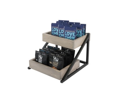 Ashwood 2 Tier Merchandiser - Cal-Mil