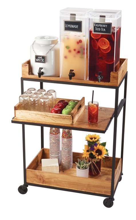 Madera Beverage Cart - Cal-Mil