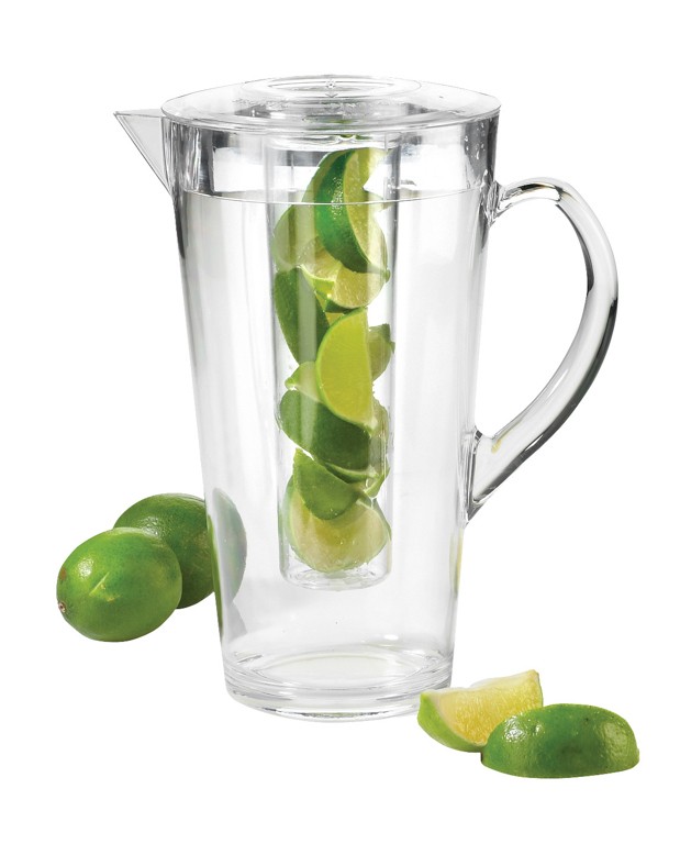 2 Liter Polycarbonate Pitcher with Infusion Chamber - Cal-Mil